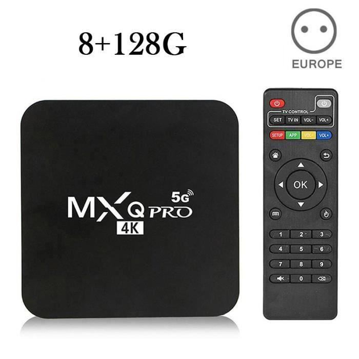 8+128G Boîte de télévision intelligente, lecteur multimédia domestique ...