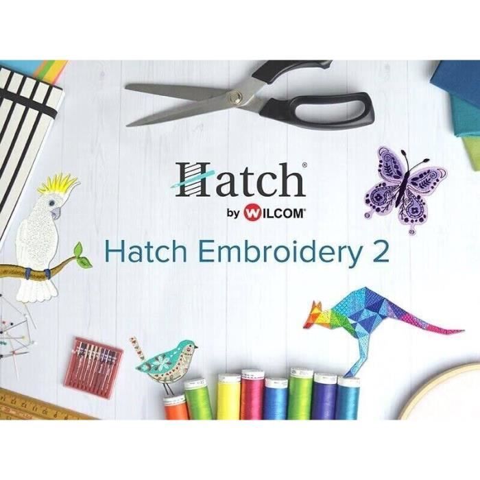 Hatch 2 embroidery - licence par pc -windows à télécharger - Cdiscount