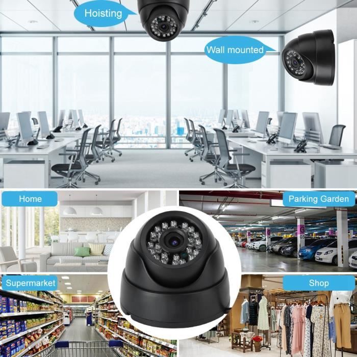 Cikonielf Caméra infrarouge Moniteur de sécurité pour la Maison ...