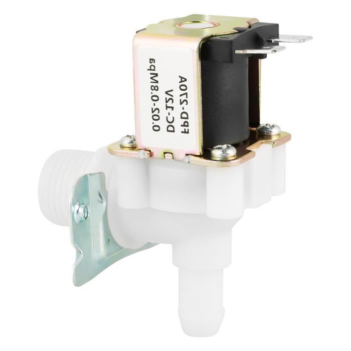 Électrovanne, électrovanne magnétique électrique G1 / 2 12V DC, DN15 ...