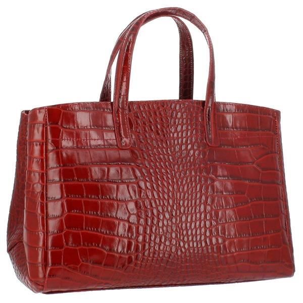 Sac à main en Cuir Tombsor, croco rouge - Cdiscount Bagagerie ...