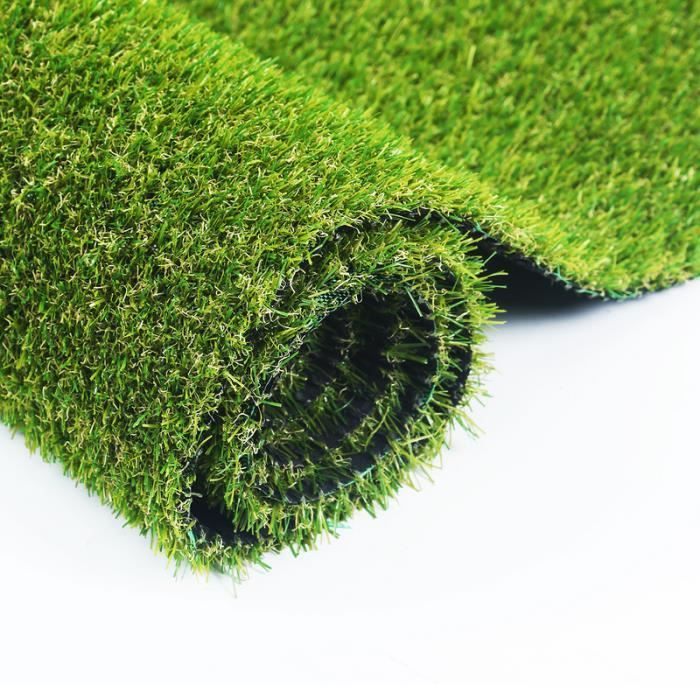 Gazon synthétique Tapis de porte en Tapis de pelouse synthétique Tapis en gazon synthétique pour ...