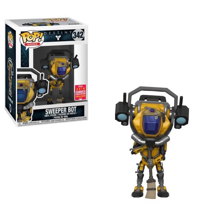Figurine Funko Pop! Games : Destiny- Sweeper Bot - Cdiscount Jeux vidéo