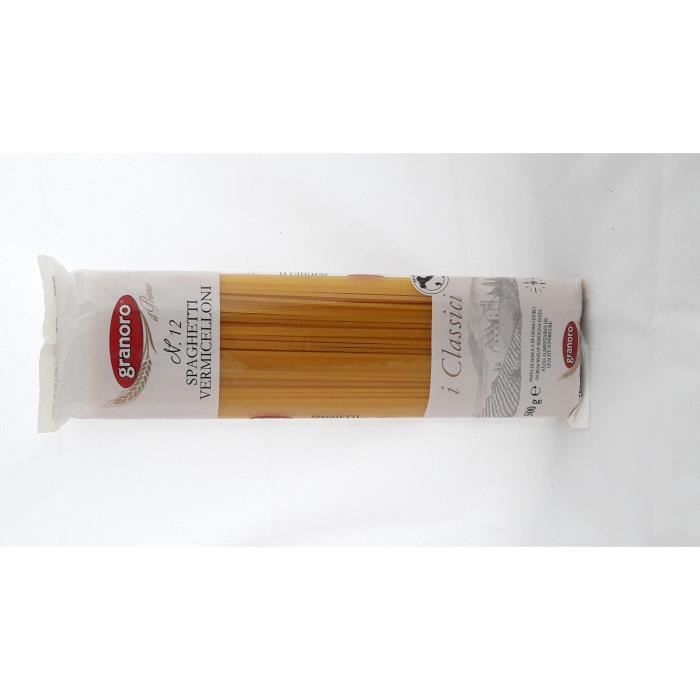 Spaghetti vermicelloni 500g x 18 - Cdiscount Au quotidien