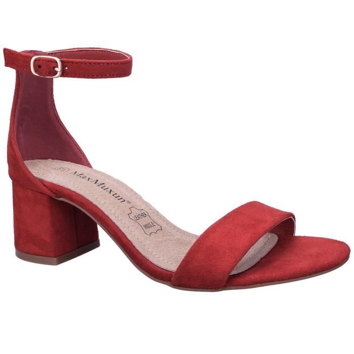 Chaussures femme à talons bas Block Pompes Robe adorable IQGS2 Taille ...