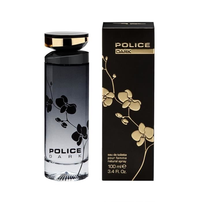 Eau de toilette - POLICE - Dark - 100 ml - Notes exotiques - Flacon ...