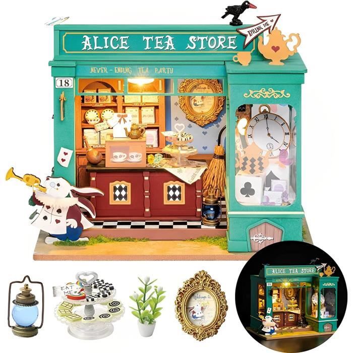 Rolife Maison Miniature Bricolage Série Archives Mystiques Le Magasin ...