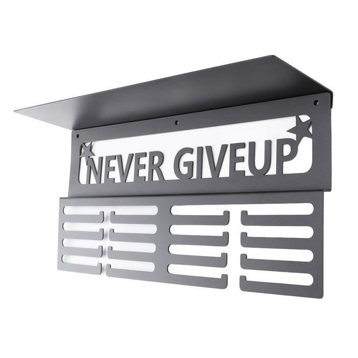 Présentoir à Médailles - T BEST - Support Mural Métal - Étagère Trophée ...