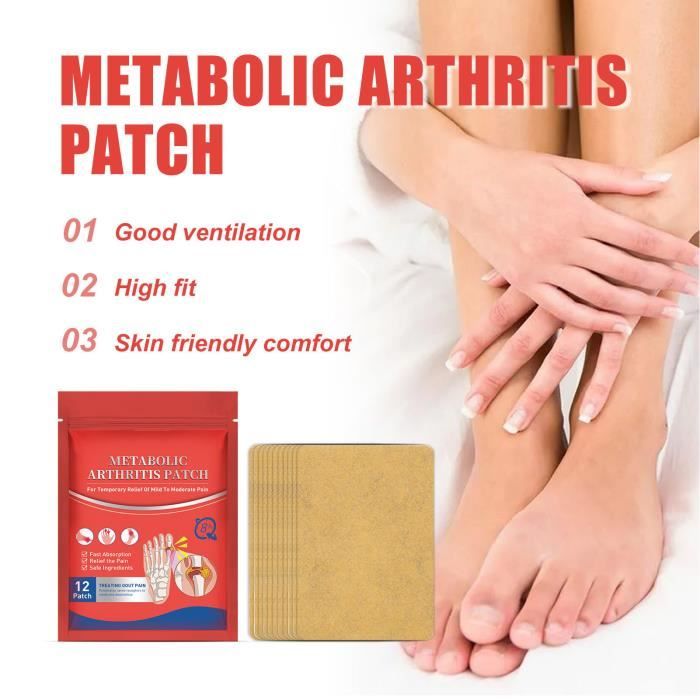24 patchs pour le traitement des douleurs articulaires - Ingrédients ...
