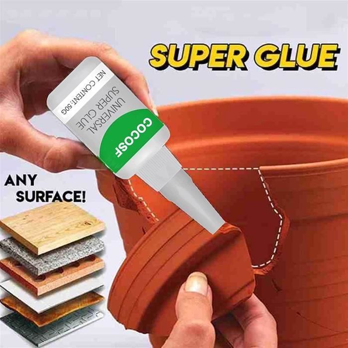 LI-Super colle, super colle | Colle multifonctionnelle forte pour ...