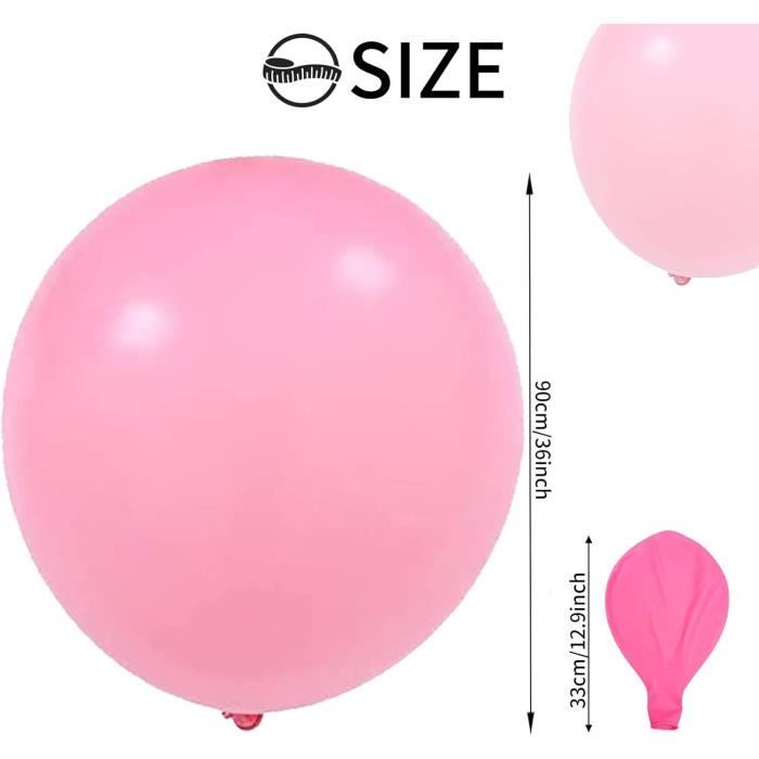 Ballon Géant Gonflable, 10 Pcs 36 Pouces Grand Ballon Multicolore ...