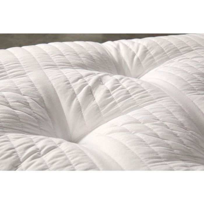 Evergreenweb-Surmatelas Double 140X190 Cm Orthopédique Flocon En ...