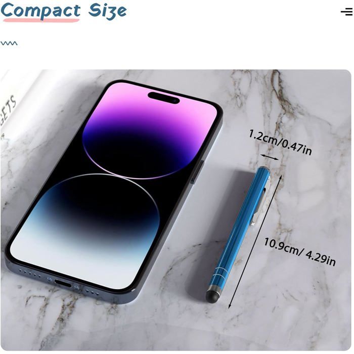 Stylet Stylo Précision Écran Tactile Capacitif Stylus, 4 Pièce ...