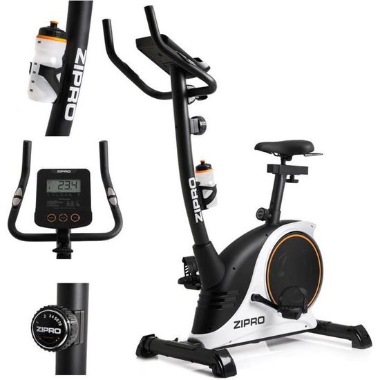 Vélo d'appartement - ZIPRO - Nitro RS - Résistance magnétique - 8 ...