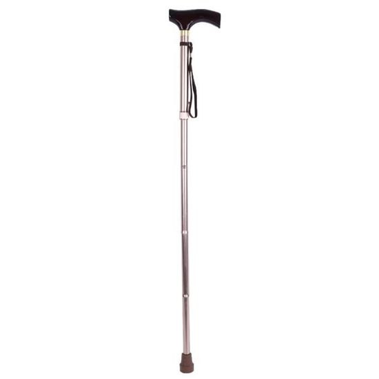 Canne Pliable Pour Personnes âgées Manche En Bois Bronze Cannes De ...