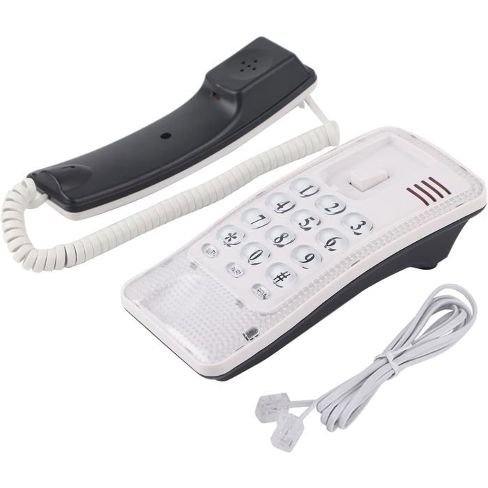 Téléphone fixe filaire - FEBEST - Recomposition du dernier numéro ...