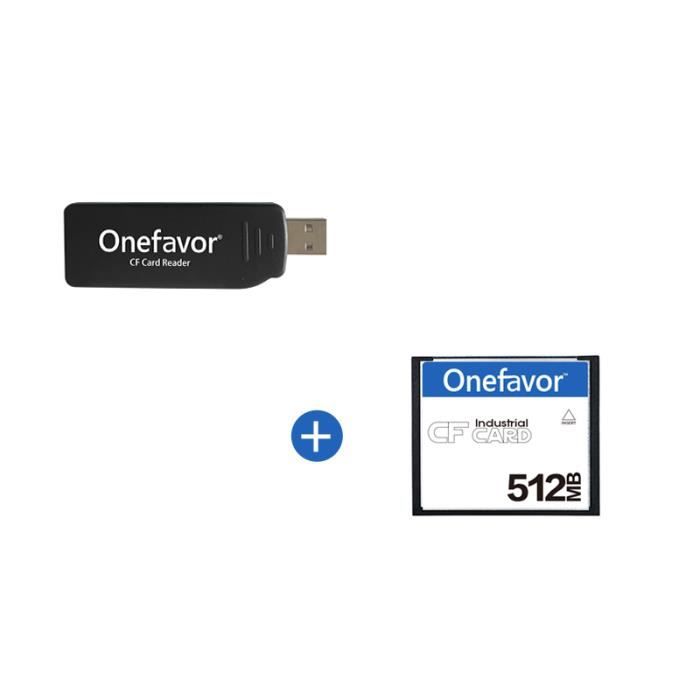 Avec carte CF de 512 Mo-Lecteur de carte CF universel haute vitesse ...