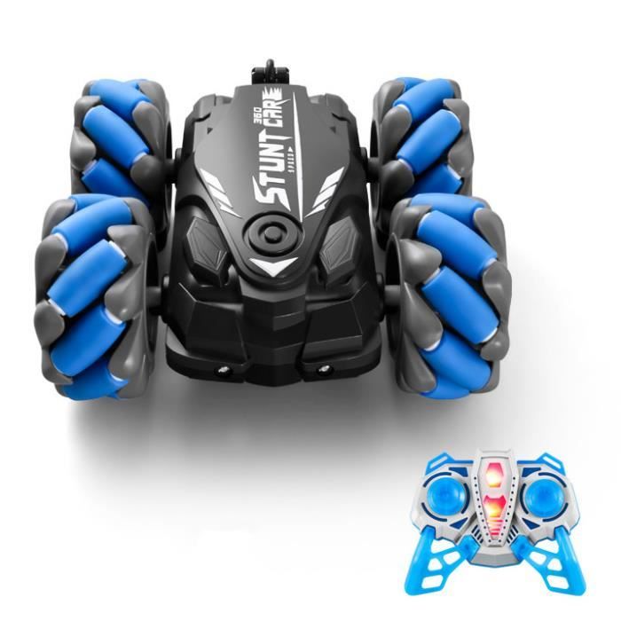 Voiture télécommandée 2.4GHz, RC Stunt Car pour Enfants 30Kmh Véhicules avec 360° Rotation ...