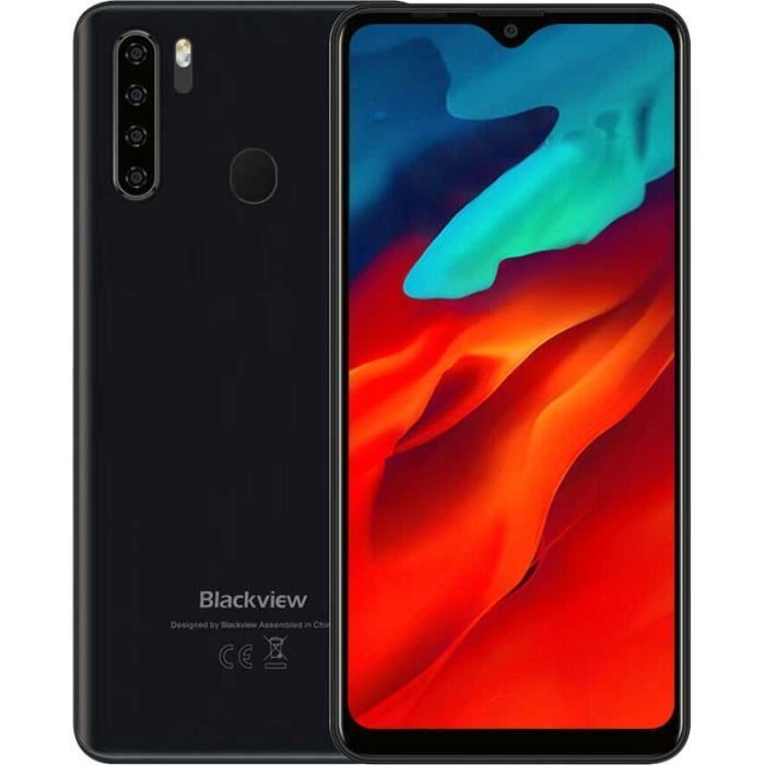 Smartphone Blackview A80 Pro 4G 64Go Dual SIM noir EU - Android 9.0 - Double caméra 13MP+8MP ...