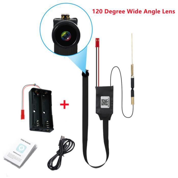 Caméra miniature,Mini caméra de surveillance Portable IP WiFi HD 1080P ...