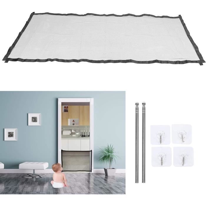 Barrière de Porte pour Enfants, barrière de Porte pour bébé Facile à ...