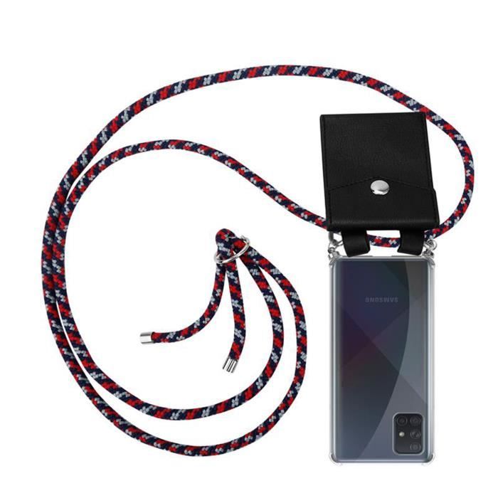 Cadorabo Chaîne téléphone portable pour Samsung Galaxy A51 5G en ROUGE ...