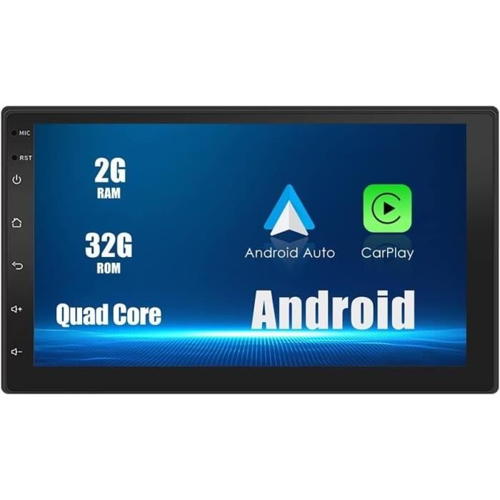 7 Pouces Universel Carplay-Android Auto Autoradio Android Fm Radio Car Navigation Stereo Pad ...