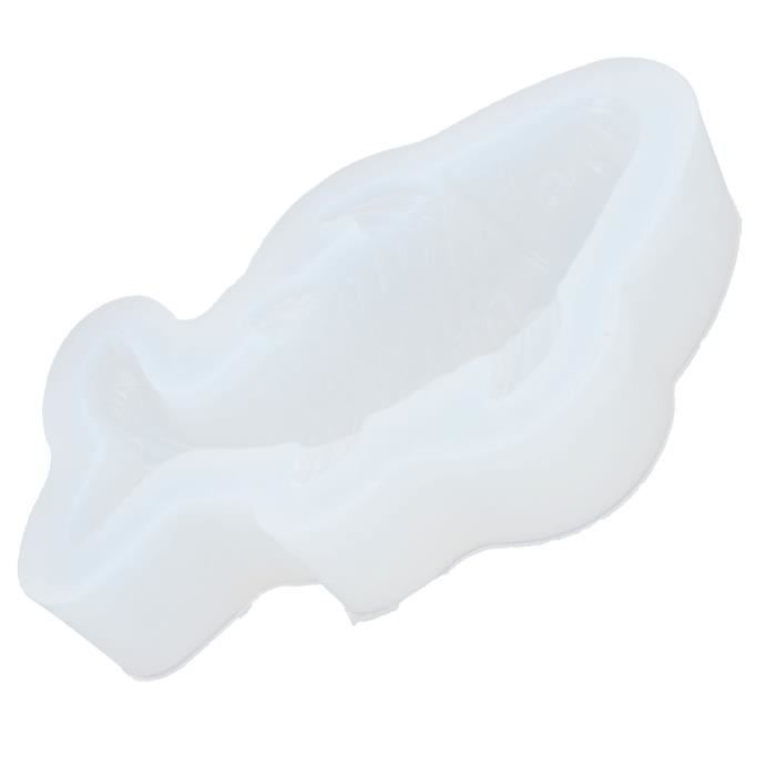 Moule en silicone poisson blanc bricolage fondant gâteau crème glacée ...