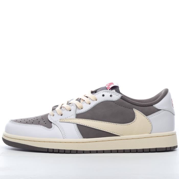 Travis Scott x Fragment Design x Airs-Jordans 1 Retro Low Reverse Mocha ...