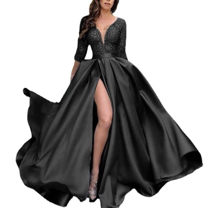 Robe de mariée pour femme - Marque de luxe - Manches courtes et longues ...