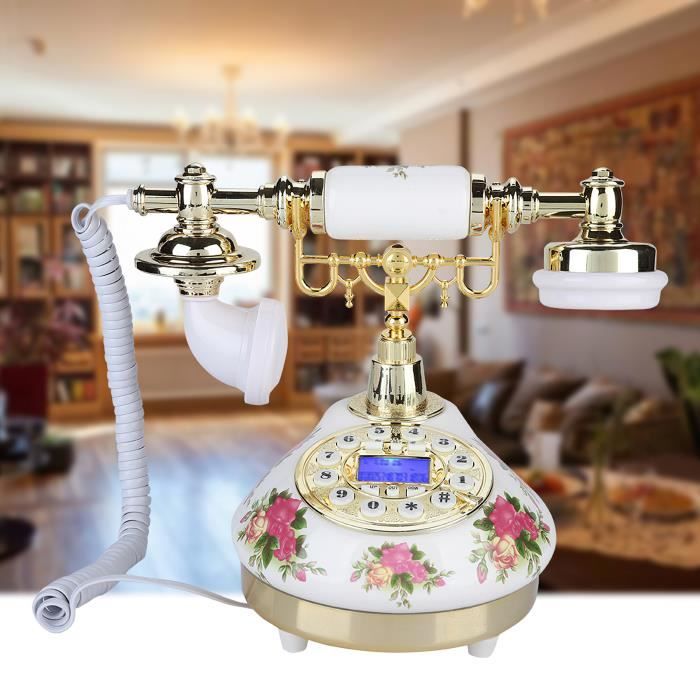 FIXED PHONE - PHONE PACK CT-N8006 Téléphone fixe rétro - Cdiscount ...