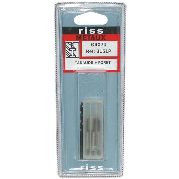 RISS Taraud - Acier chromé + Foret - 10 x 150 mm - Cdiscount Bricolage