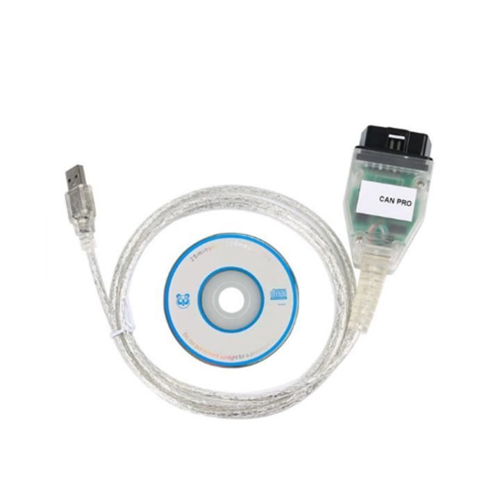 VCP Scanner SW 5.5.1 pour CAN PRO Outil de Diagnostic FT245RL Puce OBD ...