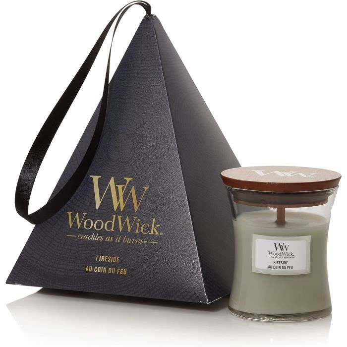 WoodWick coffret cadeau de bougies parfumées Bougie parfumée « Au coin ...