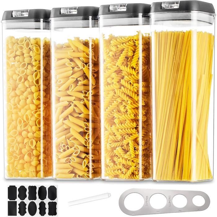 Boite Rangement Cuisine Bocaux Alimentaire: Hanobe 4Pcs Bocaux ...