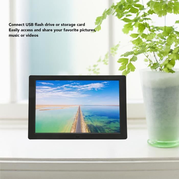 FHE- Cadre photo numérique HD Cadre Photo Numérique 12.1'' 2.4G ...