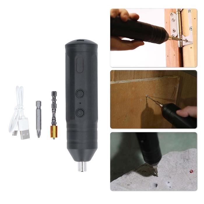 Mini Perceuse Électrique, Chargeur Usb Rechargeable Sans Fil Mini ...