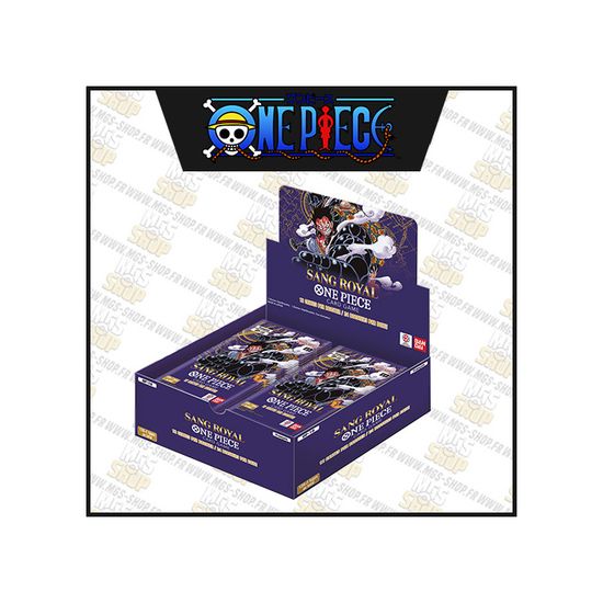 Boite de 24 Boosters - ASMODEE - Display One Piece OP10 Sang Royal FR - Cdiscount Jeux - Jouets