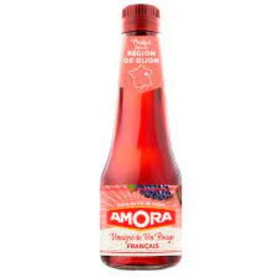 Amora - Vinaigre français de vin rouge La bouteille de 600ml - Lot de 1 ...