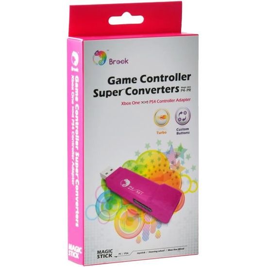 Brook USB Adaptateur sans fil de Manette Contrôleur Adaptateur pour ...
