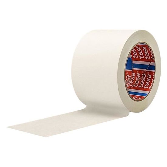 Tesa 4713 Rouleau de ruban adhésif papier d'emballage 50 mm x 50 m (75 ...