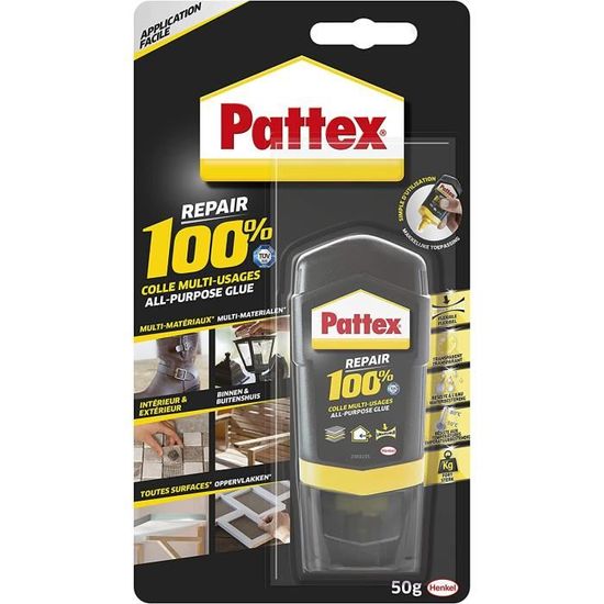 Repair 100% Colle Multi-usages, colle forte transparente pour tous ...