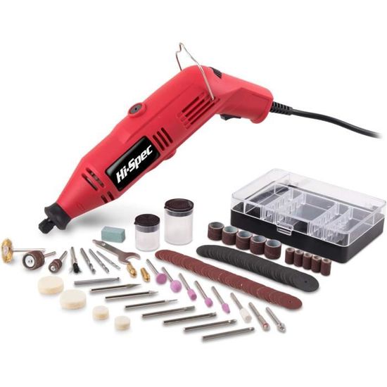 Outil Rotatif Multifonction 135W - 121 Accessoires Pour Outils Rotatifs ...