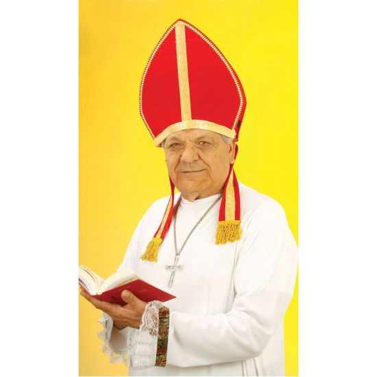 Mitre de St nicolas, Eveque - WIDMANN - Accessoire de costume - Blanc ...