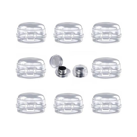 8pcs Cache-Boutons de Cuisinière à Gaz, Couverture De Bouton Four ...