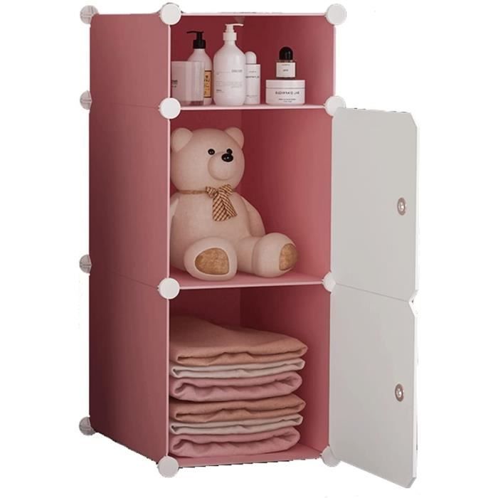 Armoire de Rangement Armoire Portable Armoire Chambre Commode Placard ...