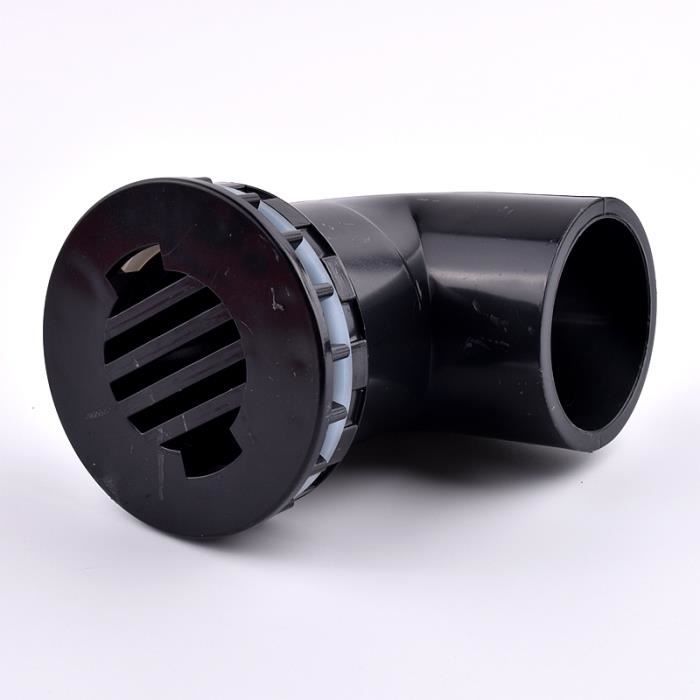 Style 4-Diamètre intérieur 50 mm-BiosD Tuyau droit en PVC noir pour aquarium, joint de poisson ...