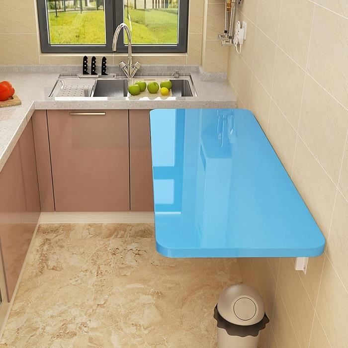 Table Murale Pliante Table Murale Rabattable, Bureau Mural Rabattable ...