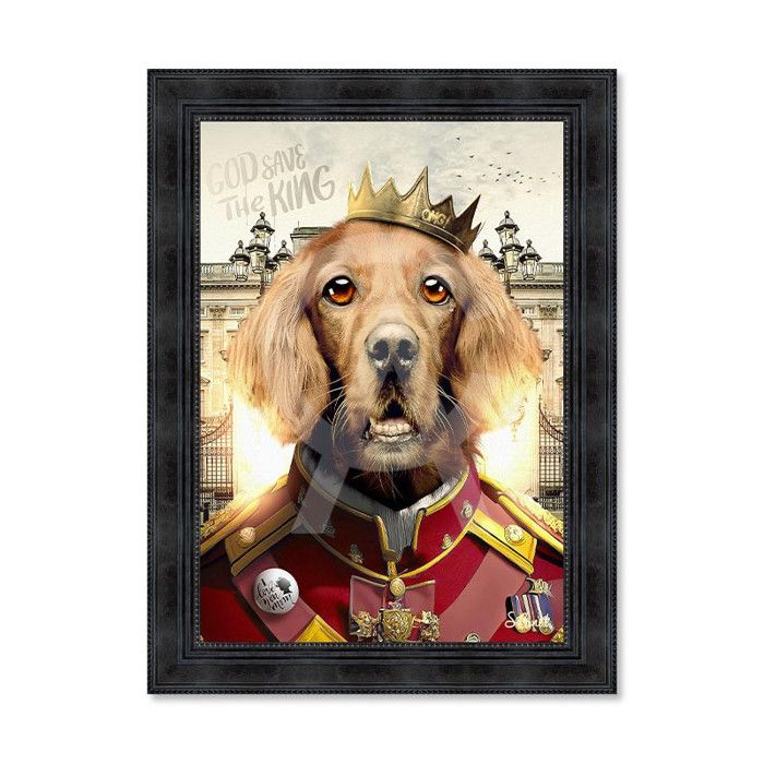 Tableaux, toiles et plaques décoratives - Binet - Cadre en bois avec ...