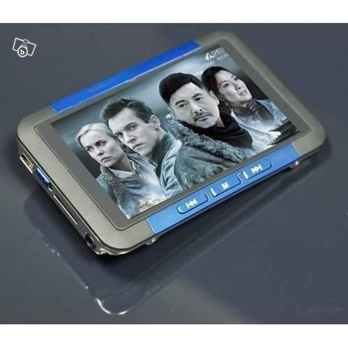 Baladeur Lecteur MP3/MP4/MP5 - 8 Go - Grand écran TFT 3.5" - 16:9 ...